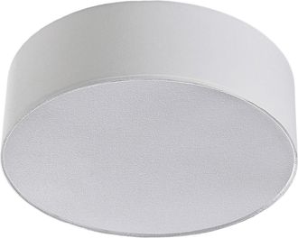 Lindby LED Textil Deckenleuchte rund 40 cm, Deckenlampe Stoff creme 3xE27 max. 60W ohne Leuchtmittel Wohnzimmerleuchte