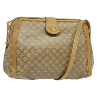 Celine Pre-owned Cuir sacs-celine - Femme - Pre-owned - Beige - Taille: ONE Size