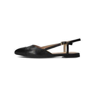 Unisa Schwarze Ashley Slingback Schuhe - - Shoes - Damen - Schwarzk - 37 EU