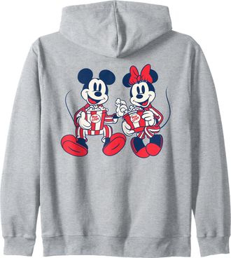 Disney Mickey & Minnie Pajamas and Popcorn Cozy PJs Night Kapuzenjacke