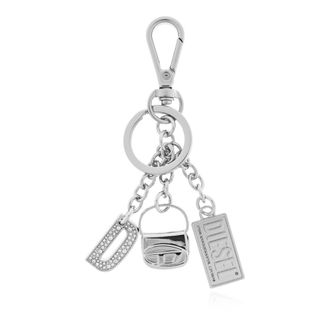 Diesel Schl&uuml;sselanh&auml;nger 1DR - - Accessories - Damen - Grau - ONE SIZE