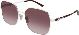 Gucci Damen, Accessories, Grau, 58 MMGr&ouml;&szlig;e
