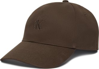 Calvin Klein Cap Calvin Klein Monogram Embroidery Baseball Cap LV04G5002G Braun