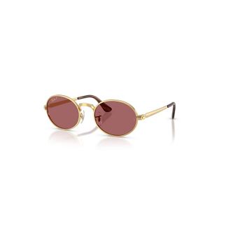 Ray-Ban Rb3931 By A$ap Rocky Sonnenbrillen Arista Gold Fassung Violett Glas Polarisiert 54-21