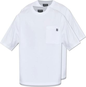 Dsquared2 Herren, Oberteile, Wei&szlig;, 3XLGr&ouml;&szlig;e