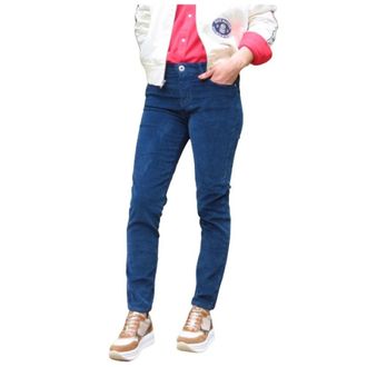 Denim Studio Maisie Cordhose - Blaue D&auml;mmerung - - Jeans - Damen - Blau - W32