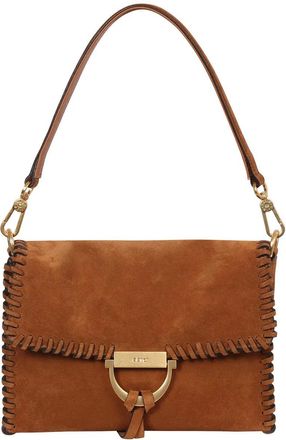 Abro Abro Hobo Bags - Schultertasche TEMI STITCH - Gr. unisize - in Braun - f&uuml;r Damen