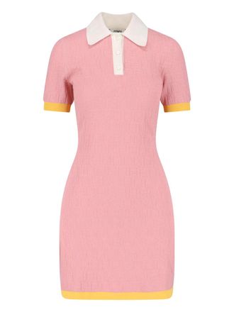 Fendi Minikleid Aus Seidenmischung