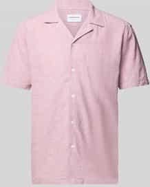 Lindbergh Relaxed Fit Leinenhemd mit 1/2-Arm