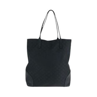 Gucci Sac fourre-tout en nylon Pre-owned - Femme - Pre-owned - Noir - Taille: ONE Size