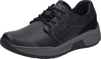 Josef Seibel Herren Low-Top Sneaker Mitchell 02,Weite H (Weit),Wechselfußbett,straßenschuhe,Strassenschuhe,Sportschuhe,schwarz,44 EU