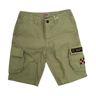 MC2 Saint Barth Baumwoll Bermuda Shorts Casual Modell - - Shorts - Herren - Beige - S