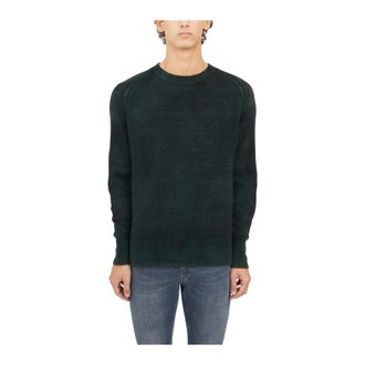 Avant Toi Maglia Girocollo Raglan in Lana - - Knitwear - Herren - Gr&uuml;n - M