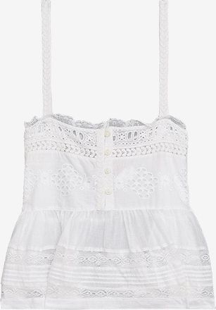 Isabel Marant Haut / Top Denys - Femme - Blanc - Taille40 - Marant &Eacute;toile