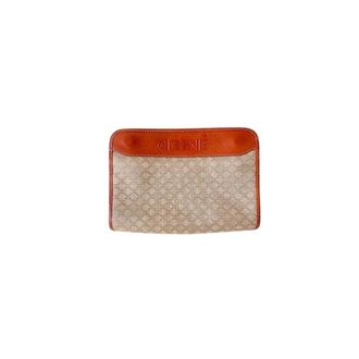 Celine Pochette doccasion - Femme - Pre-owned - Beige - Taille: ONE Size