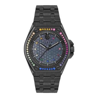 Philipp Plein Extreme Rainbow Quartz Uhr - - Accessories - Damen - Schwarzk - ONE SIZE