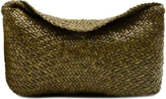 Dragon Diffusion Femme, Sacs, Vert, Taille: ONE Size Diagonal Weave Flap Corsina Bag