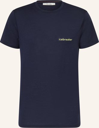 Icebreaker T-Shirt Aus Merinowolle blau