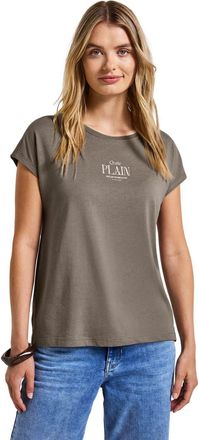 Street One Damen Basic Shirt mit Wording