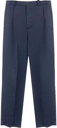 Marni Homme, Pantalons, Bleu, Taille: XL Pantalon large en satin