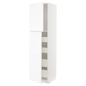 IKEA METOD / MAXIMERA Hochschr+2 T&uuml;/4 Sch