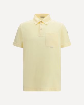 Moncler Cotton piqu&eacute; Polo Shirt Male XL