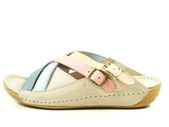 Andrea Conti Femme 771516 Mules, Gris (Grau Kombi. 150), 42 EU