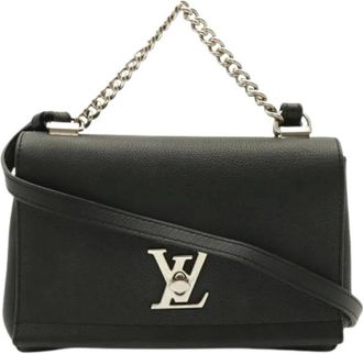 Louis Vuitton Sac bandouli&egrave;re Pre-owned Lockme II BB - Femme - Pre-owned - Noir - Taille: ONE Size