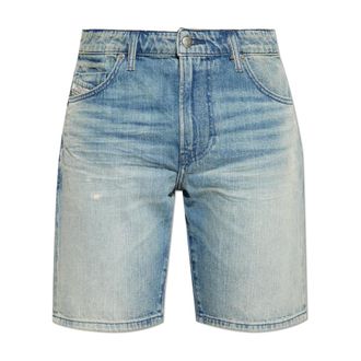 Diesel Homme, Shorts, Bleu, Taille: W34 D-Fin denim shorts