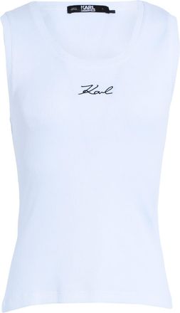 Karl Lagerfeld LOGO RIB TANK TOP