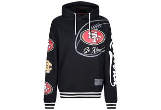 Recovered Clothing Kapuzenpullover Re:covered Oversize PATCHES NFL Teams
