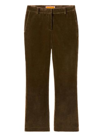 La DoubleJ 24/7 Hose aus Samt - Grün