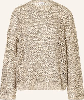 Brunello Cucinelli Brunello Cucinelli Pullover Mit Leinen Und Seide braun