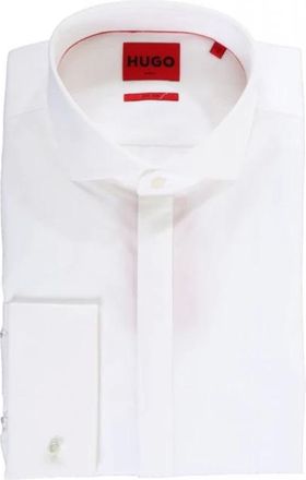 HUGO BOSS Homme, Chemises, Blanc, Taille: 5XL Hugo - Chemises > Chemises habill&eacute;es