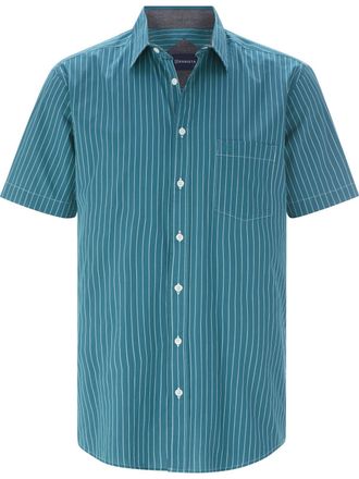 Babista Herren Kurzarmhemd Napoleo Petrol, XL - 43/44