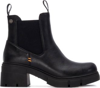 Refresh Freizeitstiefeletten Damen Schwarz - Bequeme und vielseitige Schuhe - Casual Mode - Modell 17290501 (Größe 36)