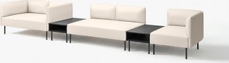 IKEA LILLEHEM 5er-Sitzelement mit Ablage