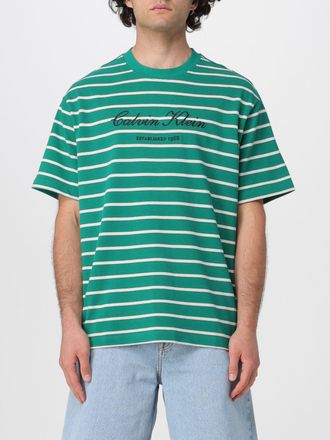 Calvin Klein T-Shirt Homme couleur Vert Sapin