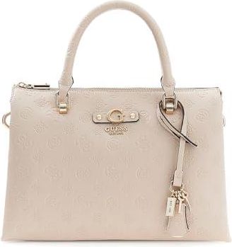 Guess sac &agrave; main sac &agrave; &eacute;paule bandouli&egrave;re Dita Multi Compartment Satchel Light Taupe Logo beige