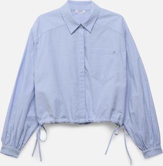 Alchemist Damen vegan Bluse Fay Himmelblau