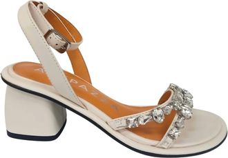 Apepazza Femme, Chaussures, Blanc, Taille: 40 EU S4spicy02 Sandale &agrave; talon haut