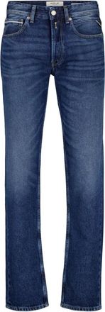 Replay Homme, Jeans, Bleu, Taille: W34 L32 Jeans Grover Coupe Droite