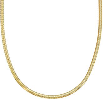 Glanzst&uuml;cke M&uuml;nchen Halskette - Sterling Silber Halskette - Gr. unisize - in Gold - f&uuml;r Damen