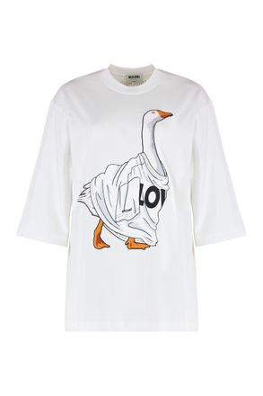 Moschino Graphic Print T-Shirt - White