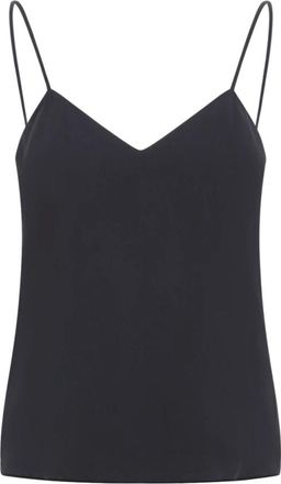 Max Mara Femme, Tops, Bleu, Taille: 38 FR Unghia Washed Silk Tank Top