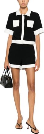 Karl Lagerfeld Femme, Shorts, Multicolore, Taille: 38 FR Short Shorts