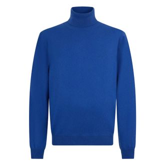 Malo Homme, Pulls, Bleu, Taille: 4XL Pull à col roulé