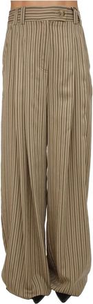 Marella Femme, Pantalons, Brun, Taille: 42 FR Pantalone lungo