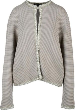 Fabiana Filippi Femme, Pulls, Beige, Taille: 42 FR Cardigan en Tricoat