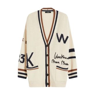 Max Mara Cardigan - - Knitwear - Damen - Beige - XL